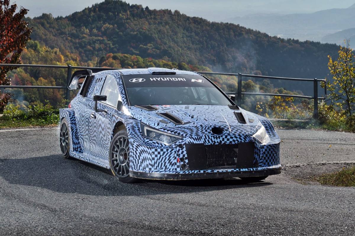 Hyundai prueba a fondo su Rally1