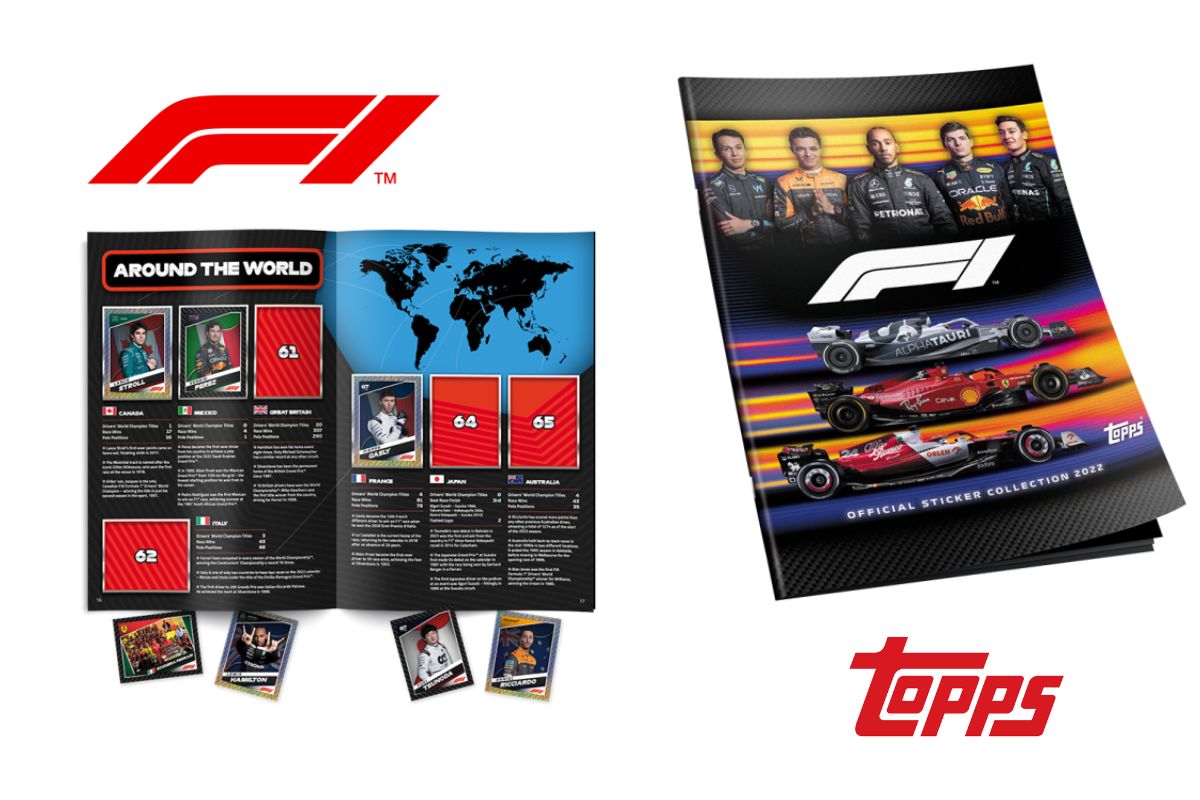 ¿Cómo conseguir el álbum de figuritas de la Fórmula 1?