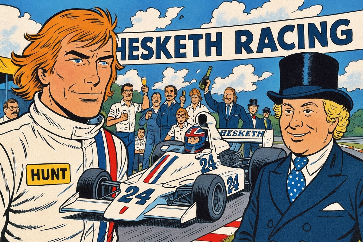 Hesketh Racing: El equipo más extravagante de la Fórmula 1