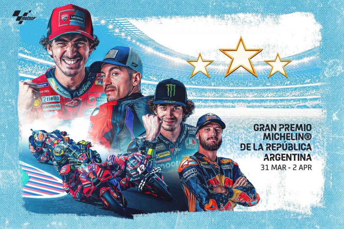 El MotoGP se sumó a la fiebre futbolera por la Copa Mundial
