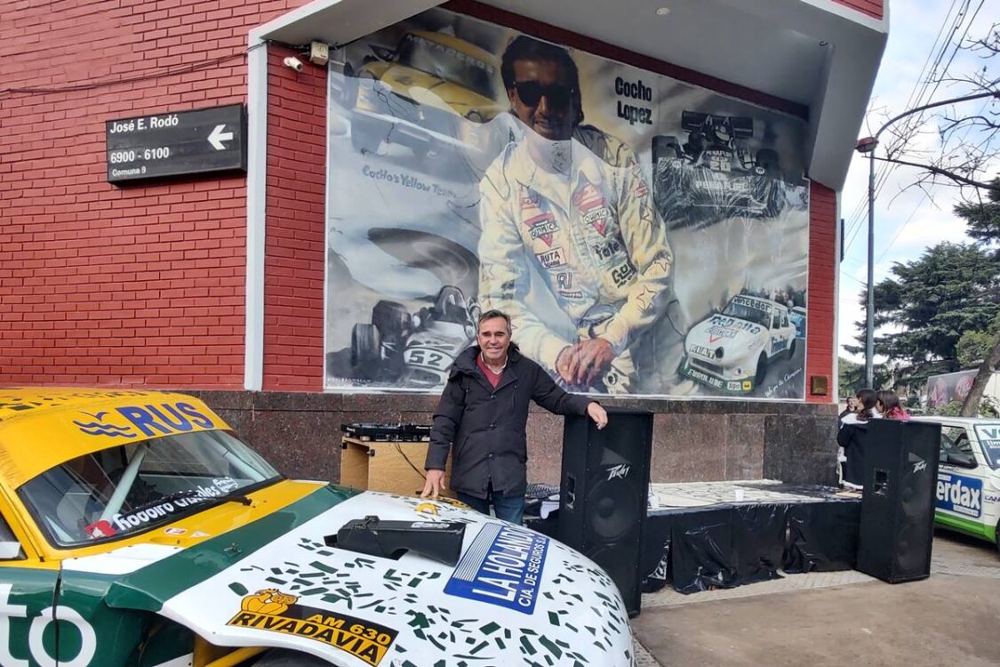 Cocho López: Su legado en forma de un bellísimo mural en Mataderos