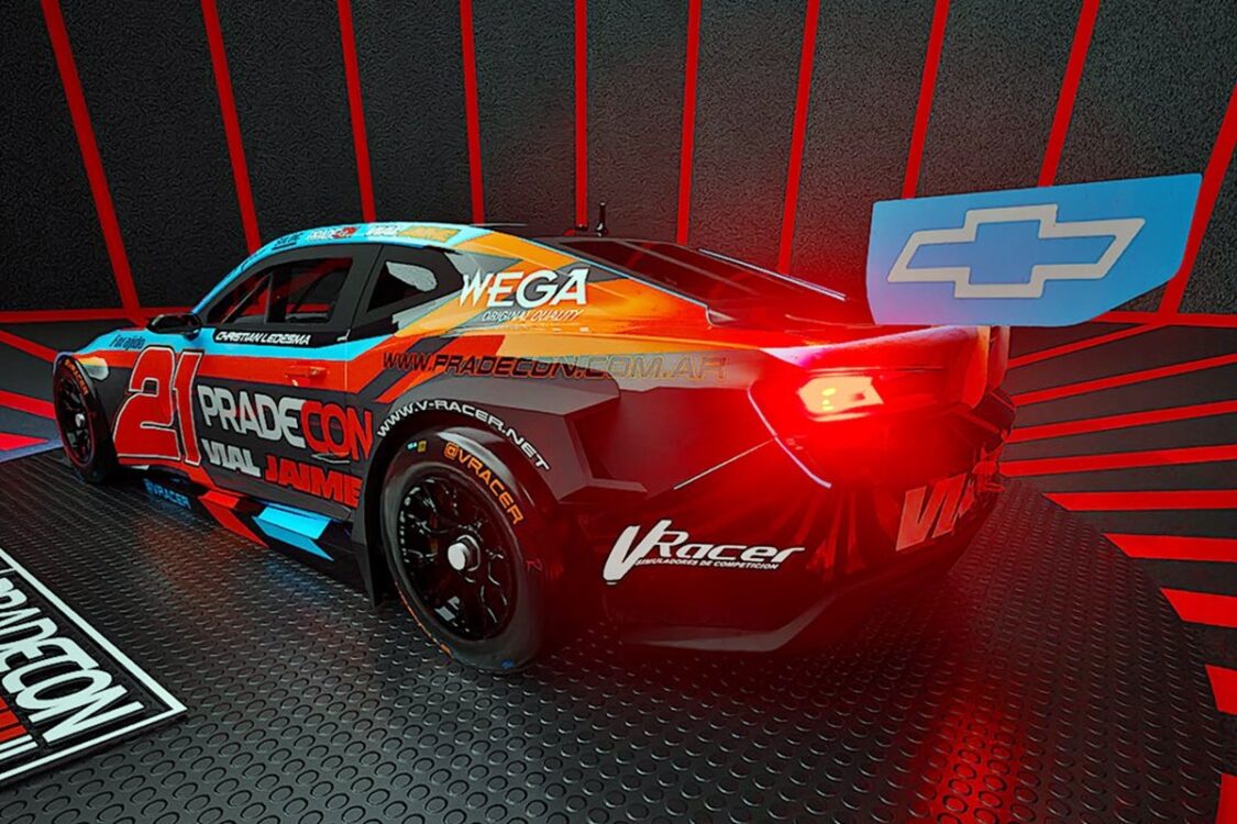 El Pradecon Racing adelantó cómo lucirá su Chevrolet Camaro de Turismo Carretera