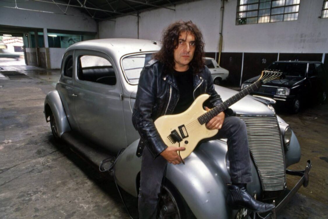 Pappo: La doble vida entre guitarras y motores