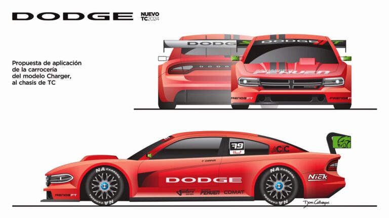 Turismo Carretera: Así luciría el Dodge Charger versión TC