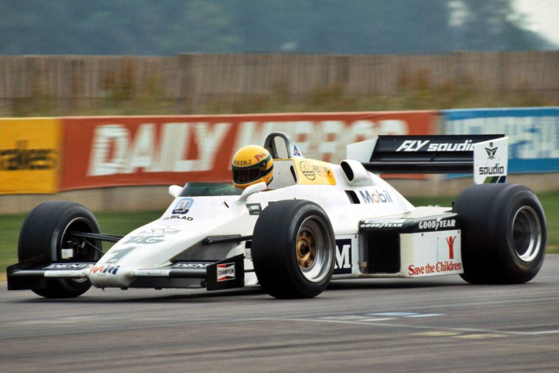 Williams FW08C: El primer Fórmula 1 que probó Ayrton Senna