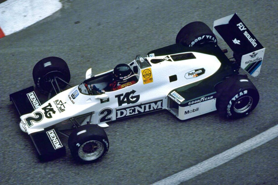 Williams FW08C: El primer Fórmula 1 que probó Ayrton Senna