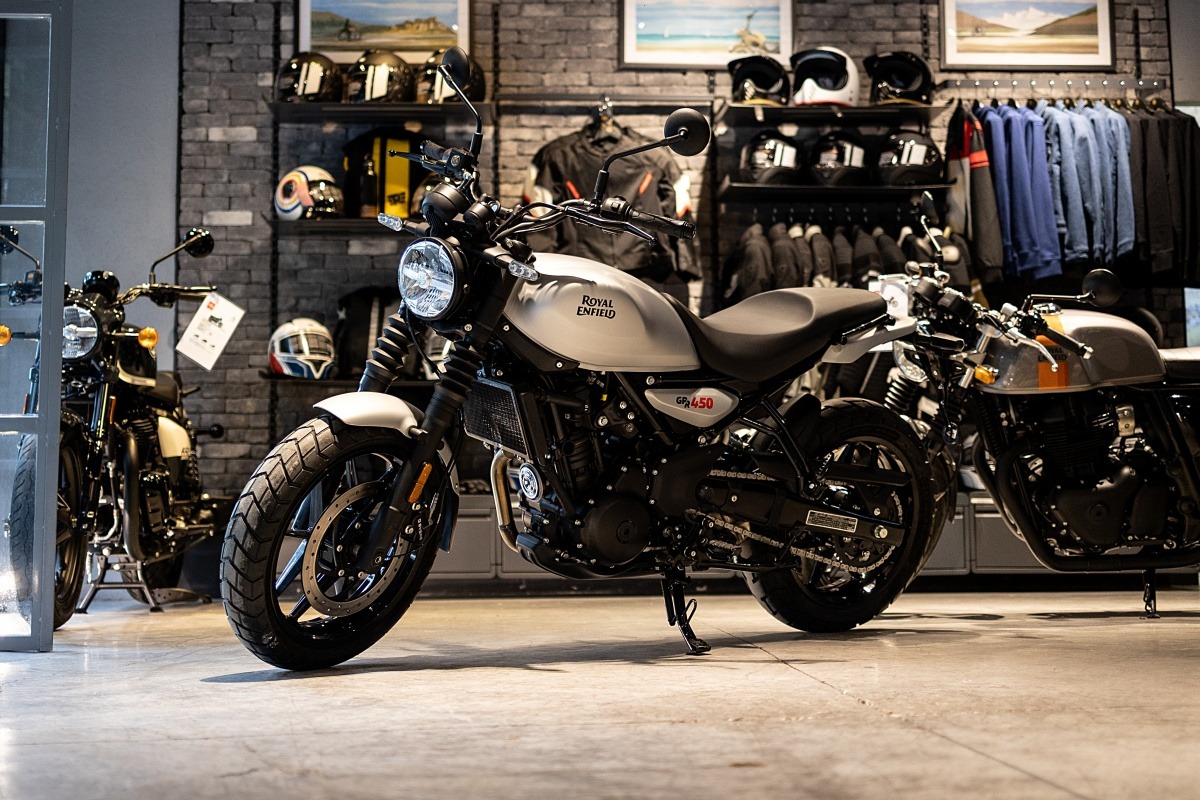 Así es la Royal Enfield GRR 450: potencia, diseño y espíritu clásico